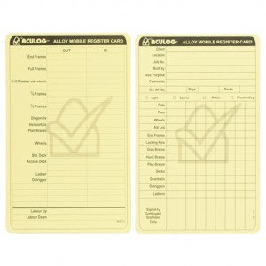 Alloy Mobile Cards - Aculog